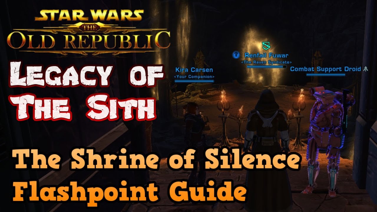 SWTOR: The Shrine of Silence Flashpoint Complete Walkthrough [Story ...