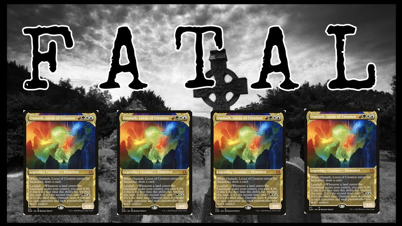 MTG RAZZ PH - FATAL # 131 - OMNATH, LOCUS OF CREATION SHOWCASE - MAY 22 ...