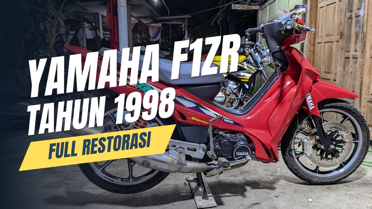 YAMAHA F1ZR TAHUN 1998 FULL RESTORASI!! - YouTube
