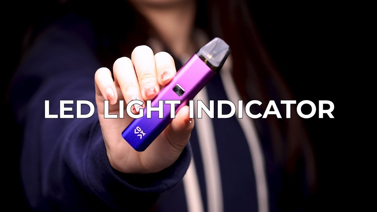 OXVA XLIM C LED LIGHT INDICATOR - YouTube