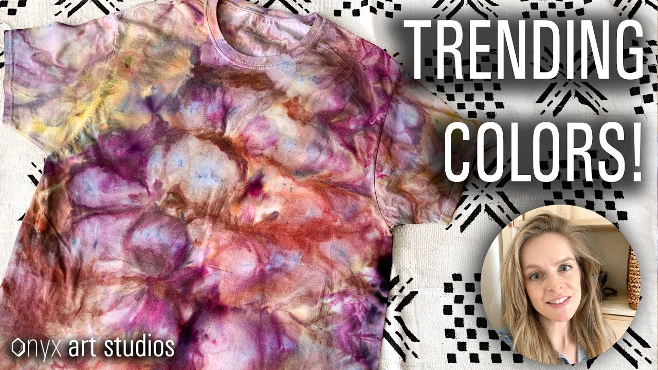 How to Ice Dye for Beginners- Cool Colors | Onyx Art Studios - YouTube