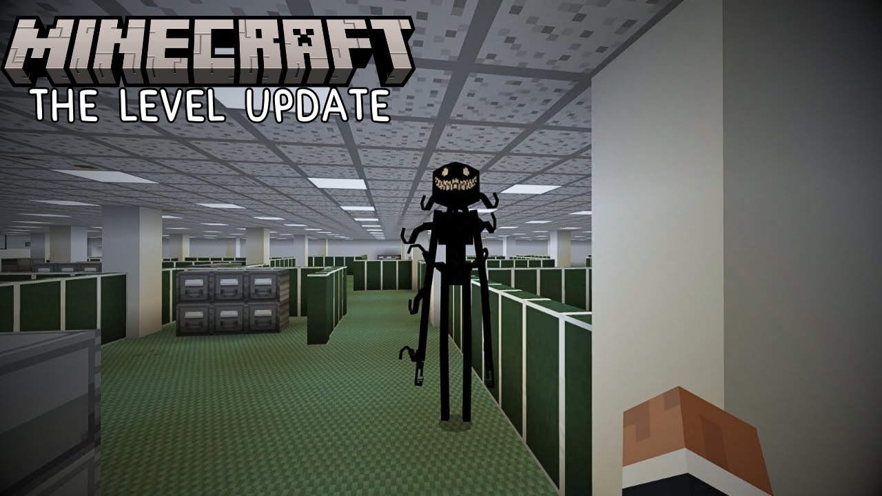 Minecraft Backrooms The Level Update Marketplace - NOVO MOD DE ...