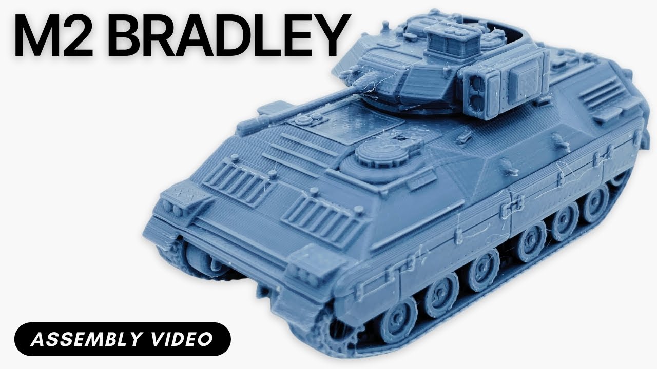 M2 Bradley Assembly Video - YouTube