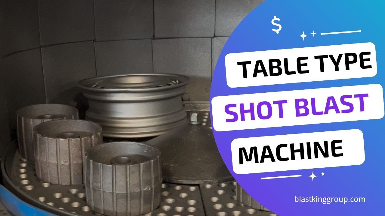 Table Blasting Machine Working Video For Alloy Wheels | BlastKing Since ...