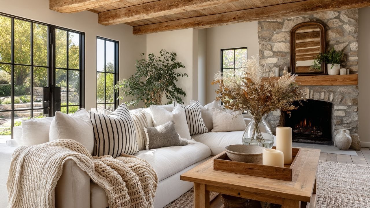 A Gentle Autumn Cottagecore Home | Rustic Charm & Vintage Fall Interior ...