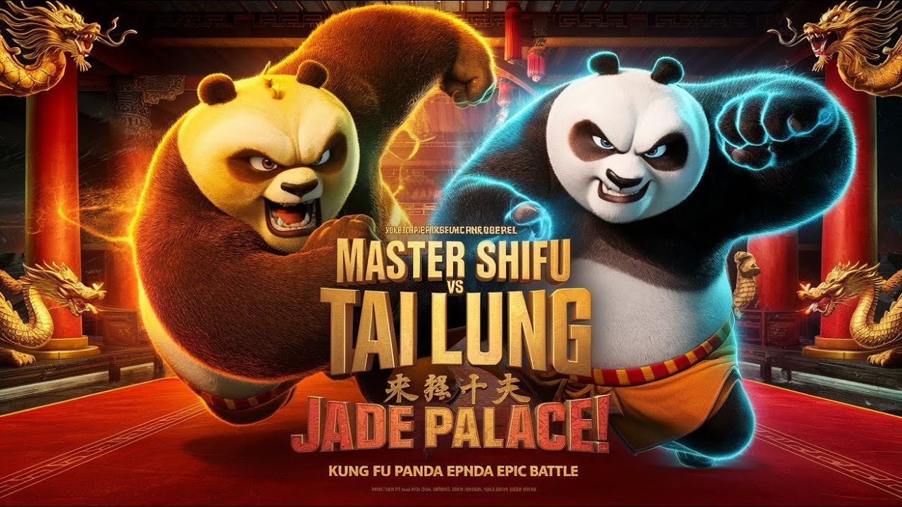 Master Shifu SHOCKS Tai Lung with EPIC Defeat in Jade Palace! 🔥 | Kung ...