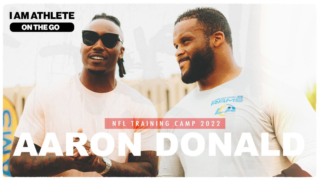 AARON DONALD Explains his "Choke Hold" Practice Technique | I AM ...