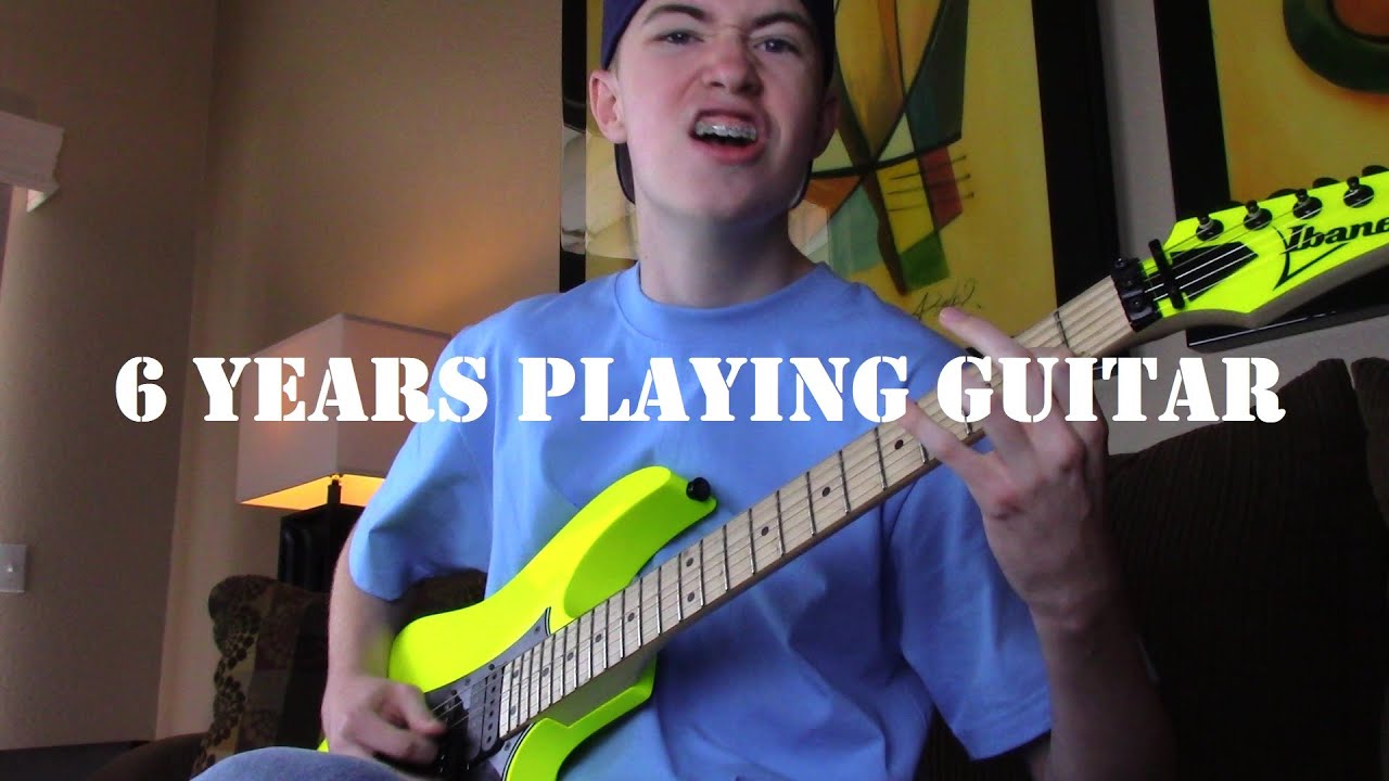 Extreme "Play With Me" Guitar Cover - 6 Years Guitar Progress - YouTube