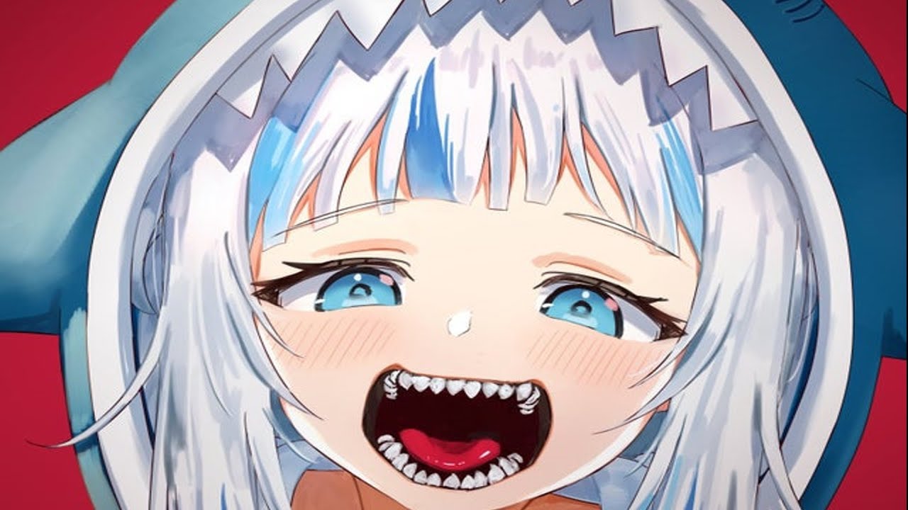 Gawr Gura THROAT TEETH!!! - YouTube