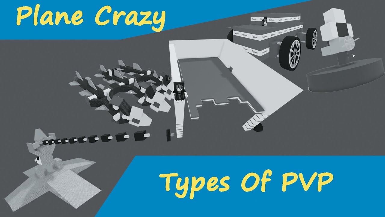 5 Types Of PVP Players In Plane Crazy - YouTube