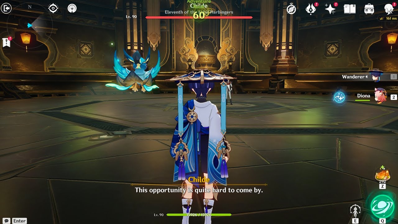 C0 Wanderer vs Childe Boss - YouTube