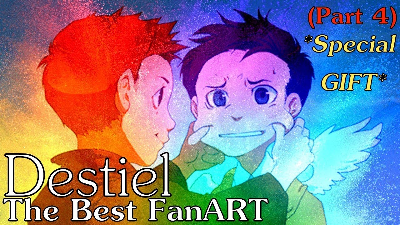 Destiel compilation of the best FanART (Part 4) - YouTube