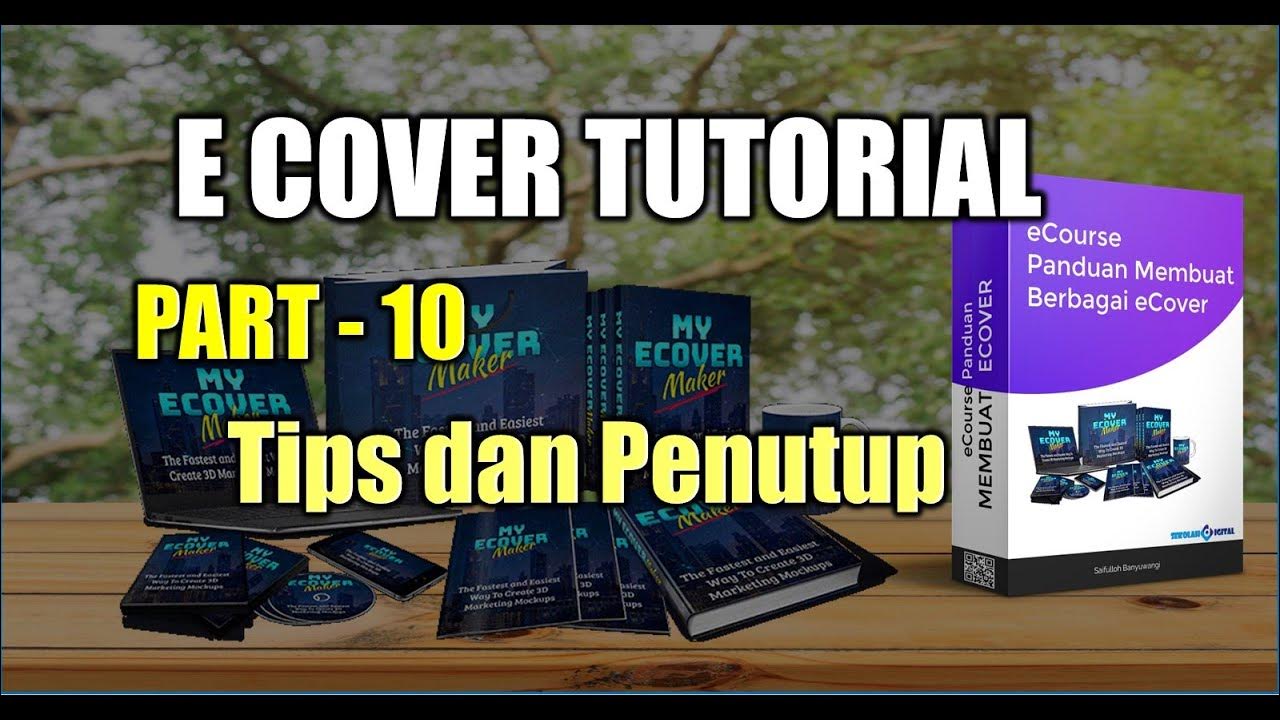 Ecover Tutorial Part 9 Tahapan Render dan Finishing - YouTube