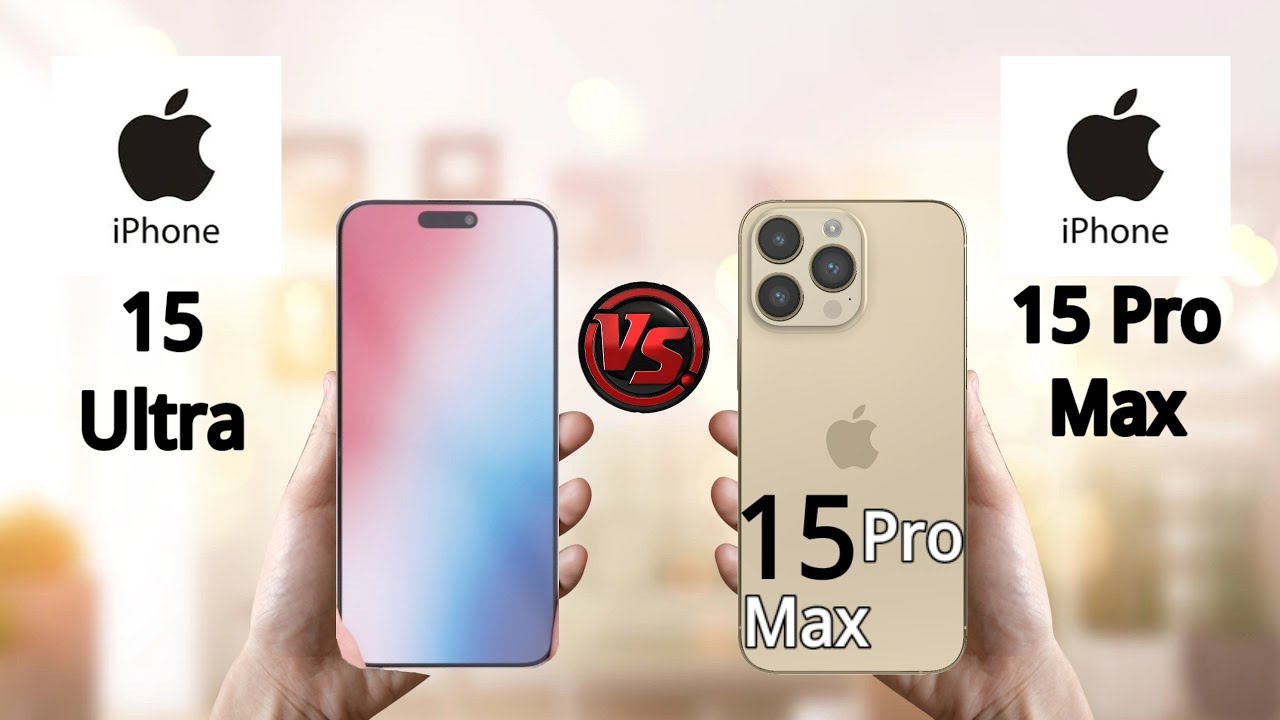 iPhone 15 Ultra V'S iPhone 15 Pro Max - YouTube
