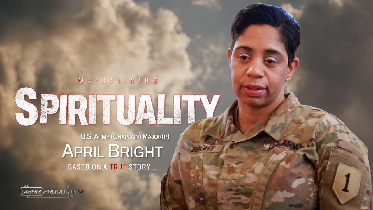 U.S. Army (Chaplain) Major(p) April Bright Discuss How She Maintains ...