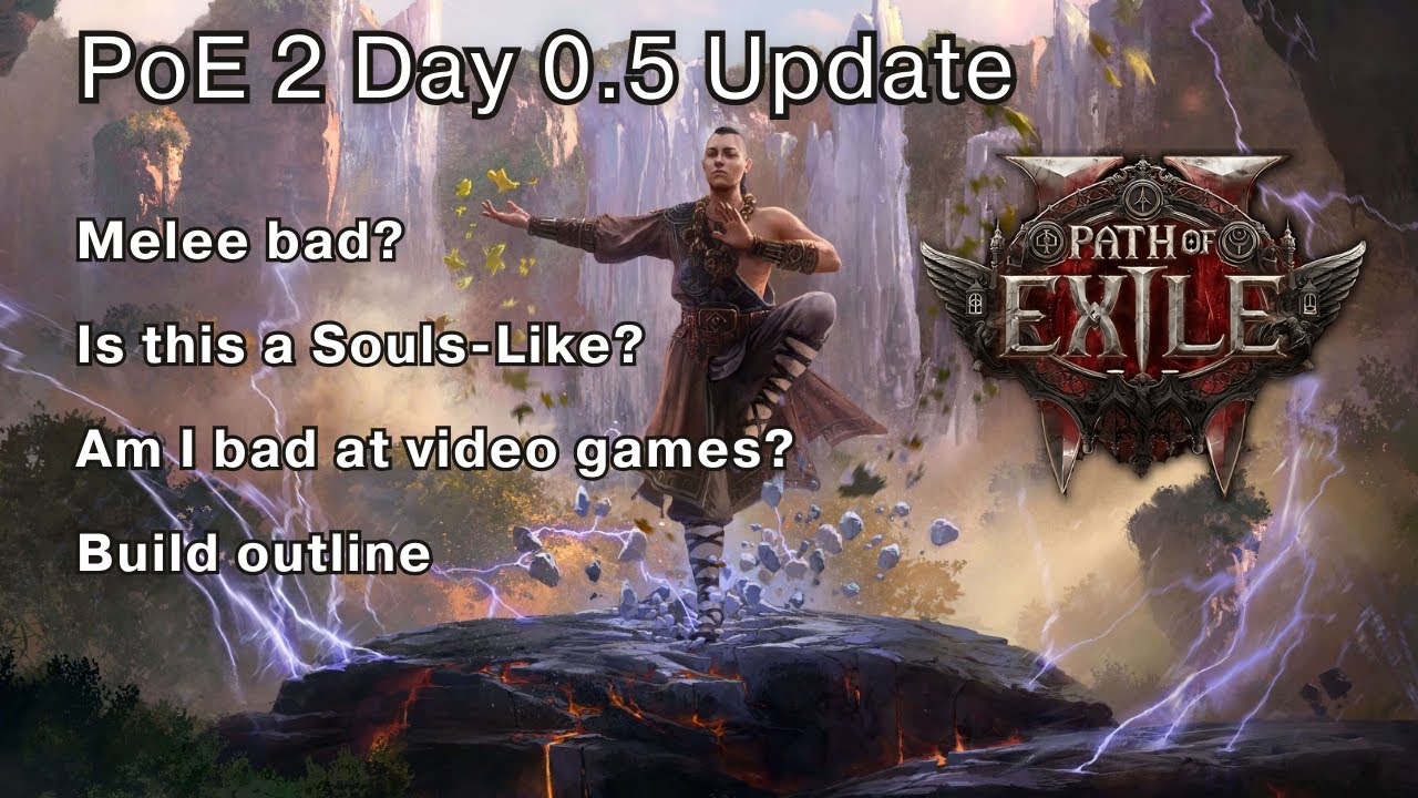 [PoE 2] Day 0.5 Update on the game & Flicker Invoker - YouTube
