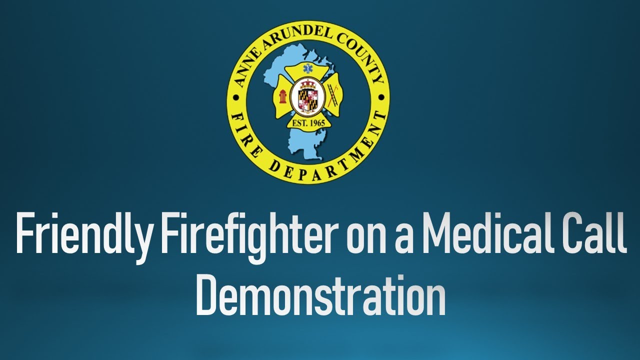 Friendly Firefighter during a Medical Call - YouTube