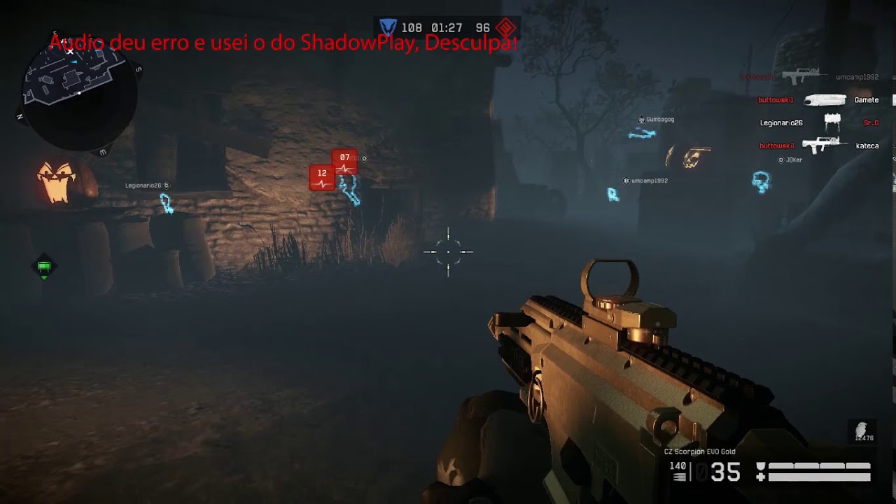 Warface - 100% DE NETCODE? NOVO PUBG? CZ Scorpion EVO Gold - YouTube