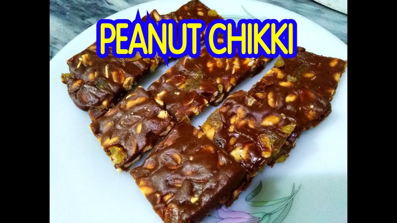 Peanut Chikki Recipe | Peanut Chikki With Jaggery | Jairy's Cook Book ...