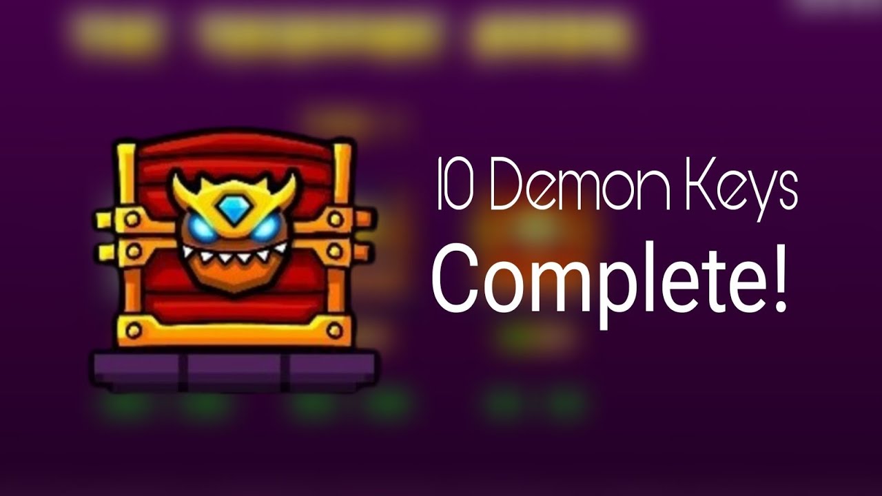 Geometry Dash 2.2 | COMPLETE +10 DEMON KEY CHESTS! - YouTube