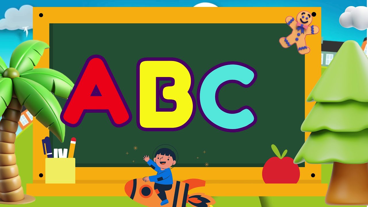 ABC Song l Learn uppercase and lowercase letters of the alphabet song ...