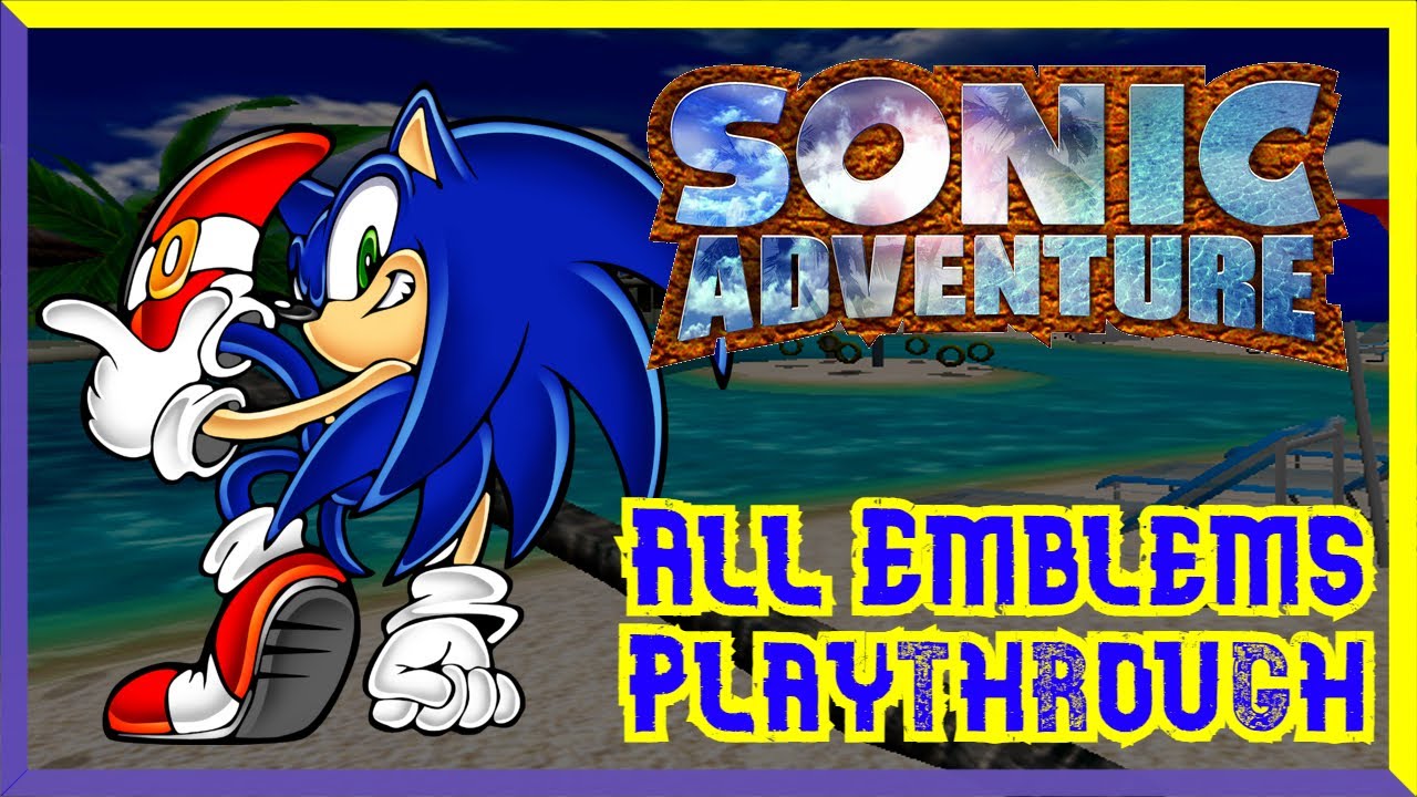 Sonic Adventure 100% Playthrough - YouTube