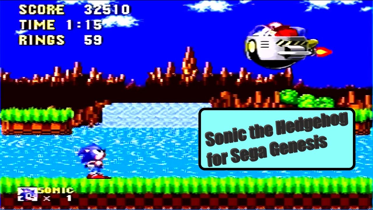 Retro Wednesday : Sonic the Hedgehog for Sega Genesis - YouTube