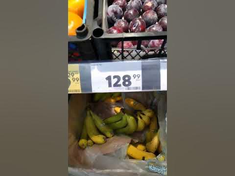 Цена на бананы в Пятерочке, Петербург. 23 декабря 2023. - YouTube