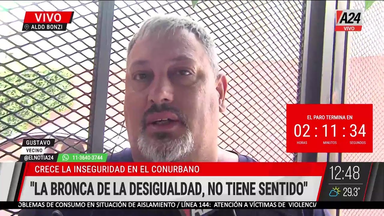 📢 "PENSÉ QUE IBA A ENCONTRAR A MI HIJO MUERTO" - Víctima de inseguridad en ALDO BONZI - YouTube