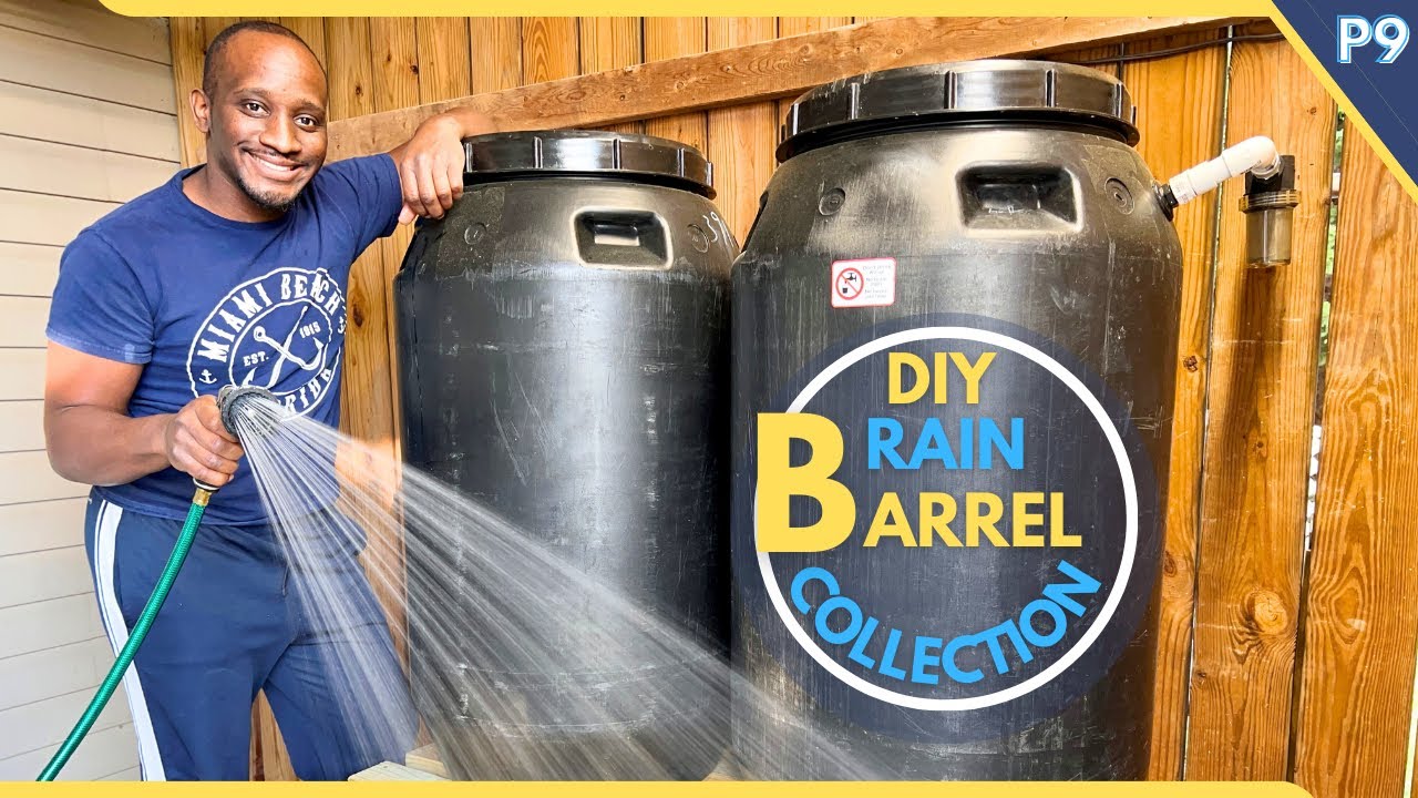 Lowes Rain Barrels For Downspouts How To Set Up A Rain Barrel