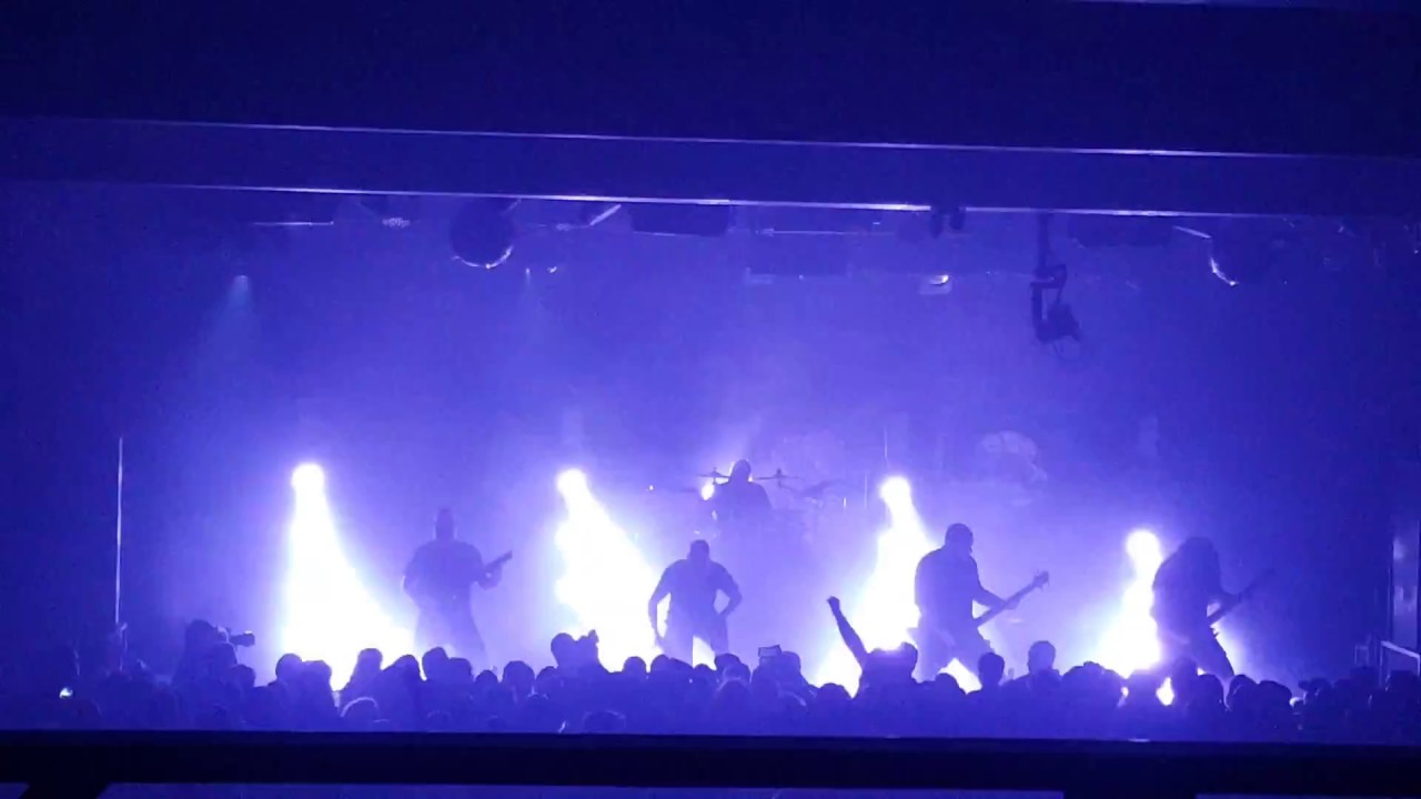 Meshuggah LIVE 2018 Tour Vancouver "Clockworks" - YouTube