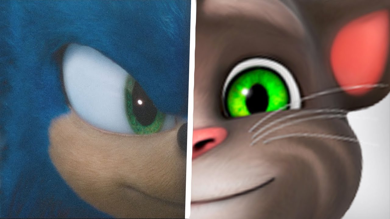 Sonic vs Talking Tom - Sonic The Hedgehog Movie Choose Your Favorite ...