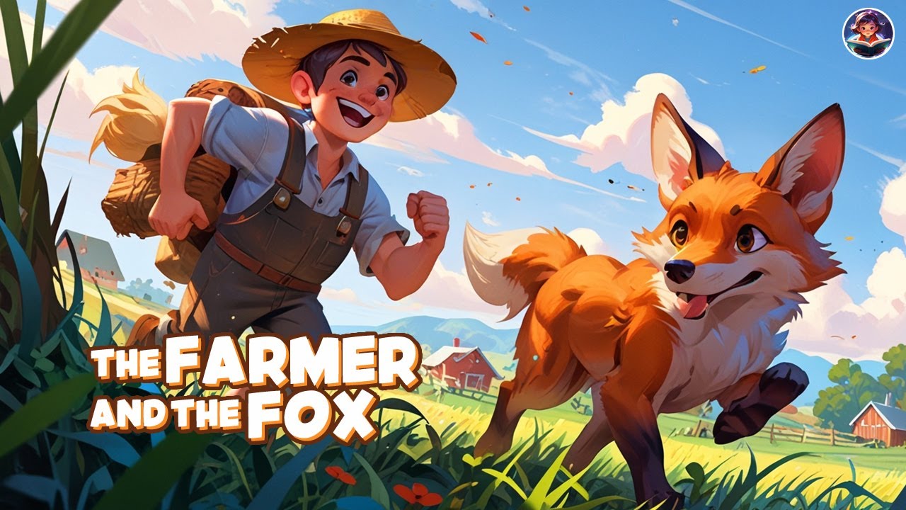 The Farmer and the Fox: A Battle of Wits | Narrated Fable for Kids ...