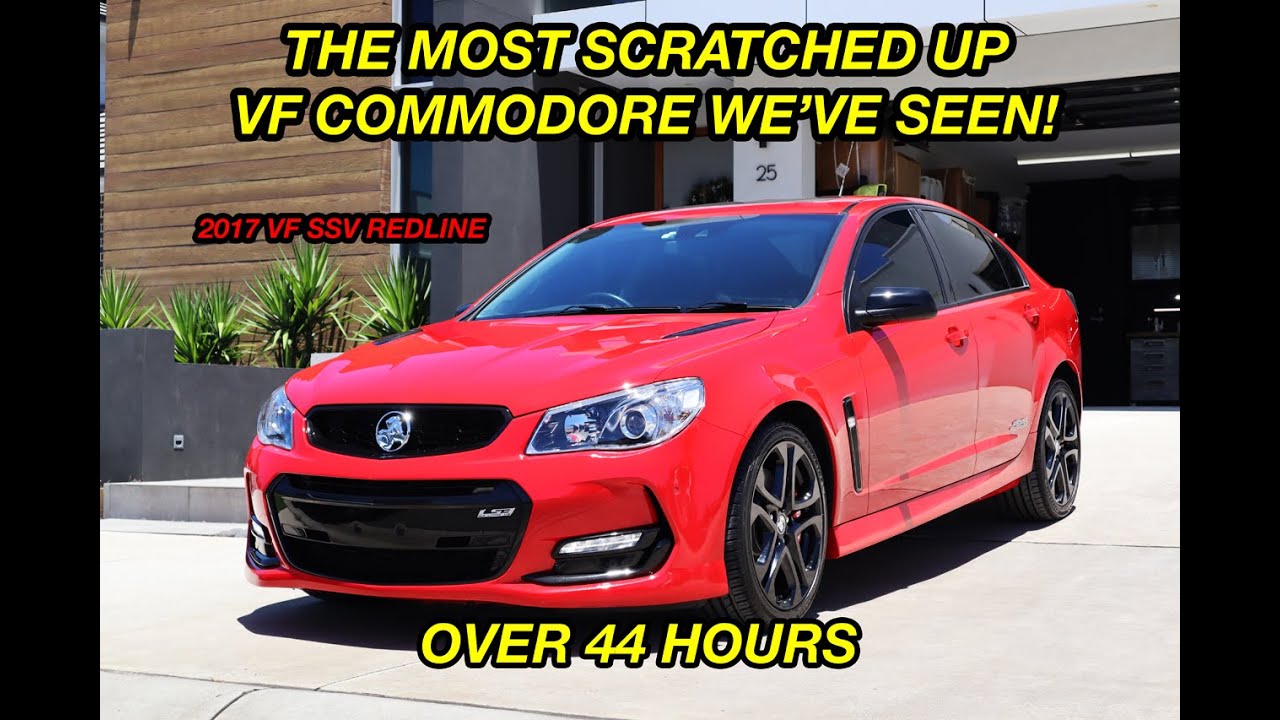 The MOST SCRATCHED up VF Commodore we've seen! Restored & Coated - YouTube