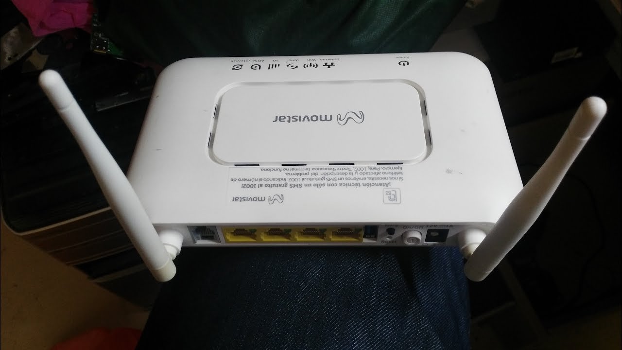 Configuration Routeur Movistar BHS-RTA Maroc Telecom {Darija} إعداد ...