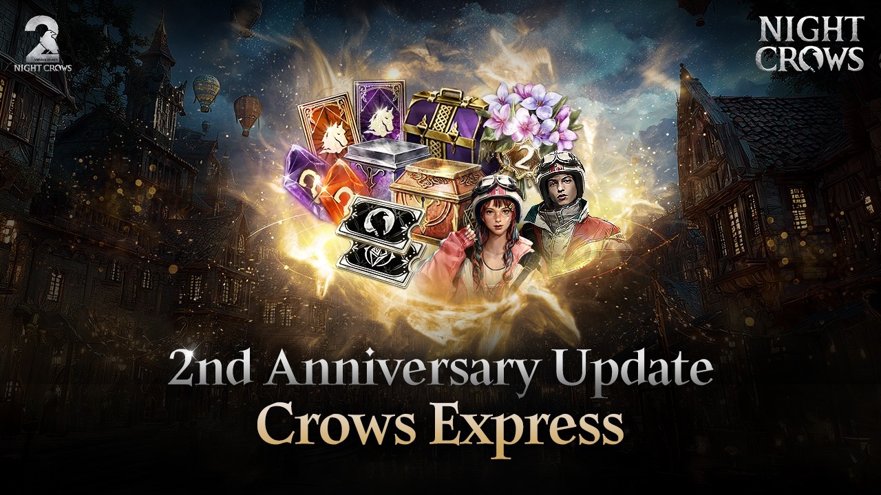 [NIGHT CROWS] 2nd Anniversary Update | Boost Camp: Crows Express - YouTube