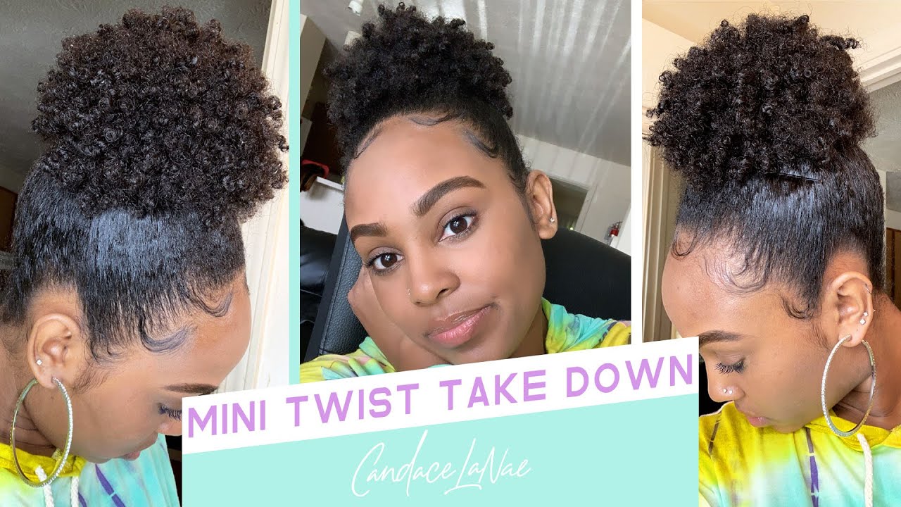 Mini Twist Take Down | Quick & Easy Puff - YouTube