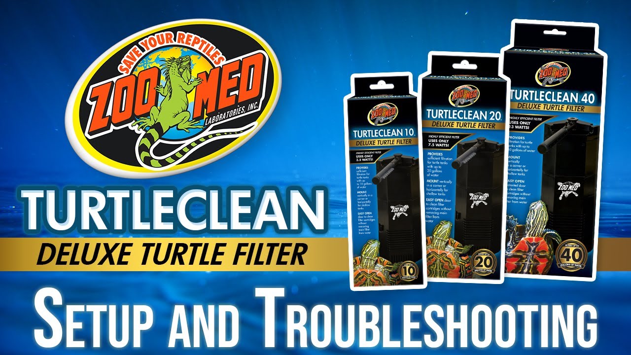 TurtleClean Submersible Filter - Setup and Troubleshooting - YouTube