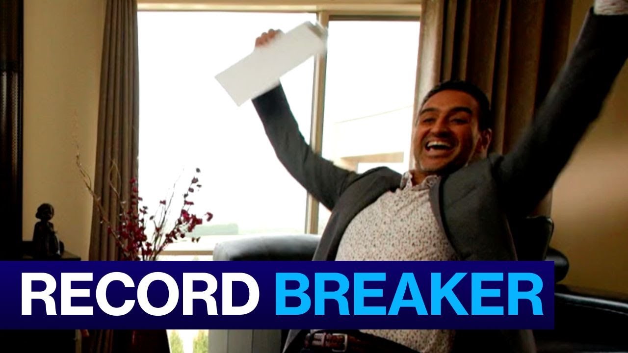 Breaking The Longest Silent TV Interview Record - YouTube