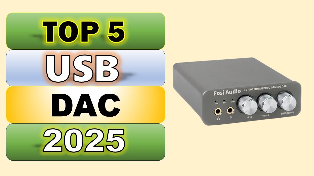 Top 5 Best USB DAC in 2025 || From Aliexpress - YouTube