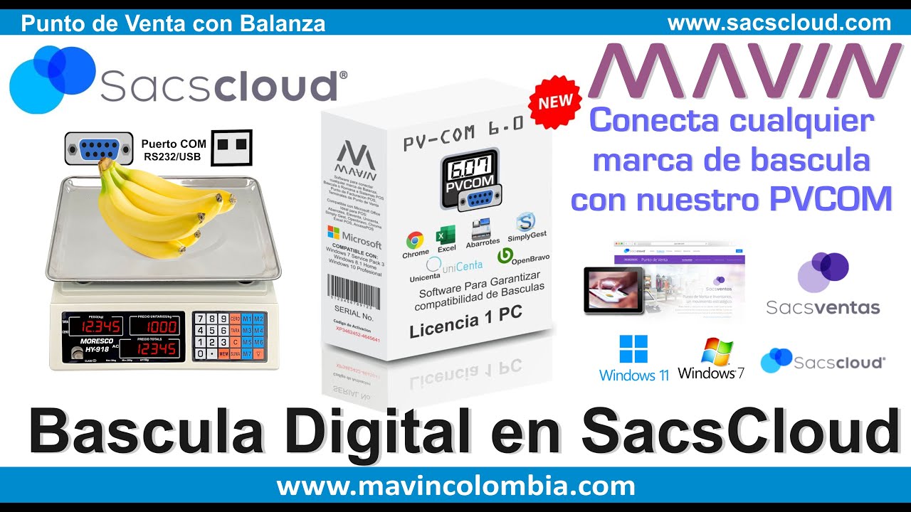 Sacs Punto de Venta productos a Granel con bascula electrónica ...