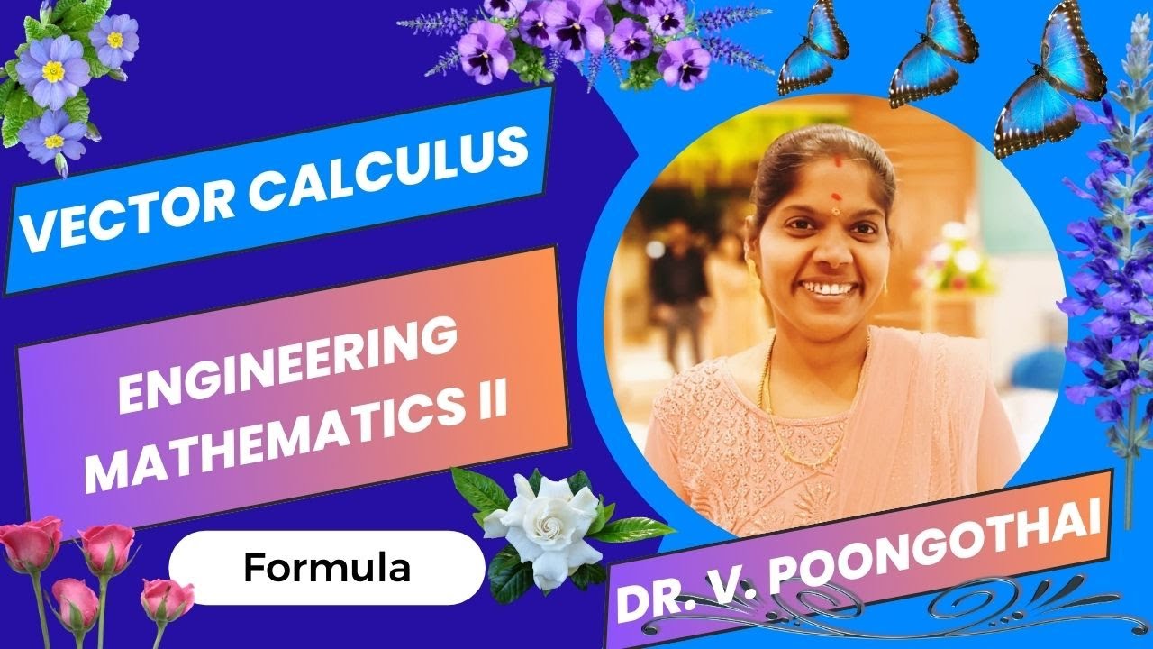 1. Vector Calculus 21MAB102T - Formula - YouTube