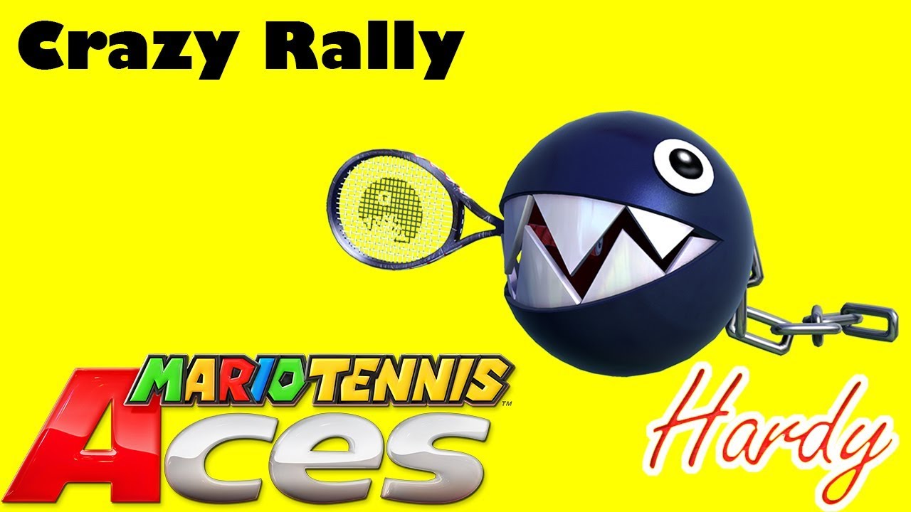 Chain Chomp vs Peach - Mario Tennis Aces Demo Tournament - Gameplay ...