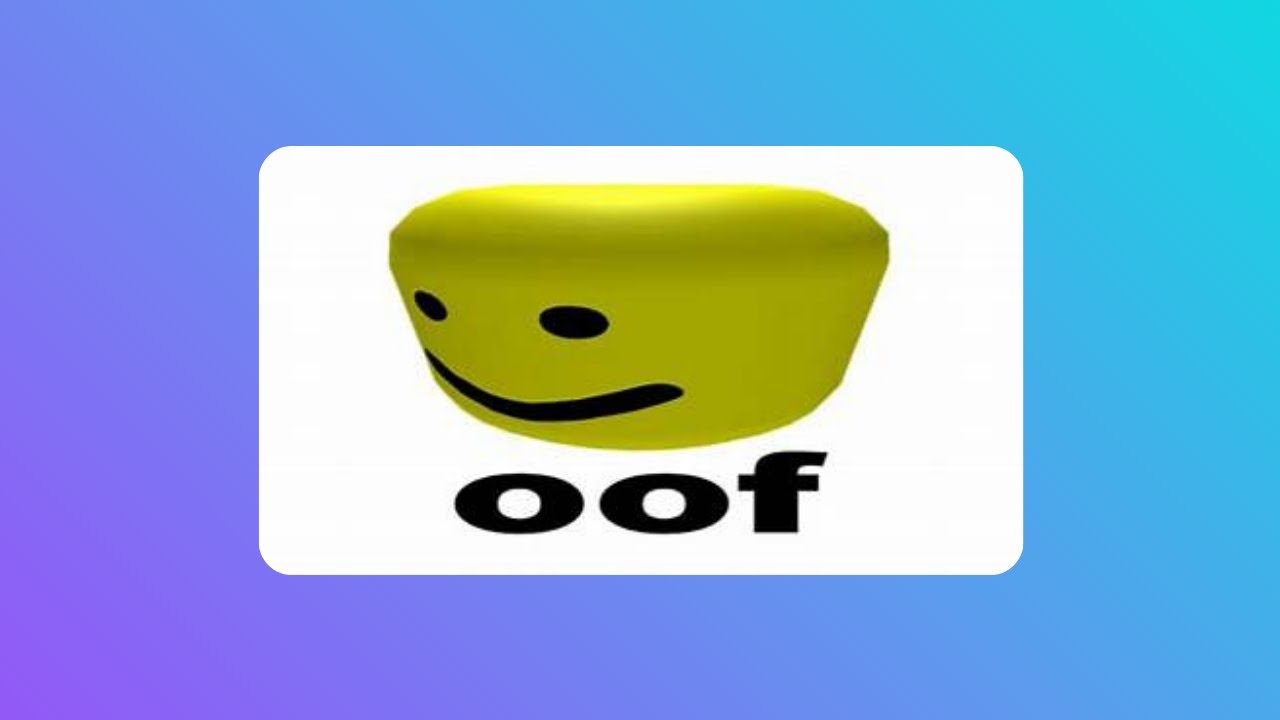 Roblox bring back oof sound - YouTube