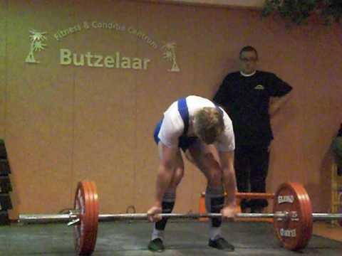 Holland Cup 2008 Deadlifting Competition Lars Penther 175kg