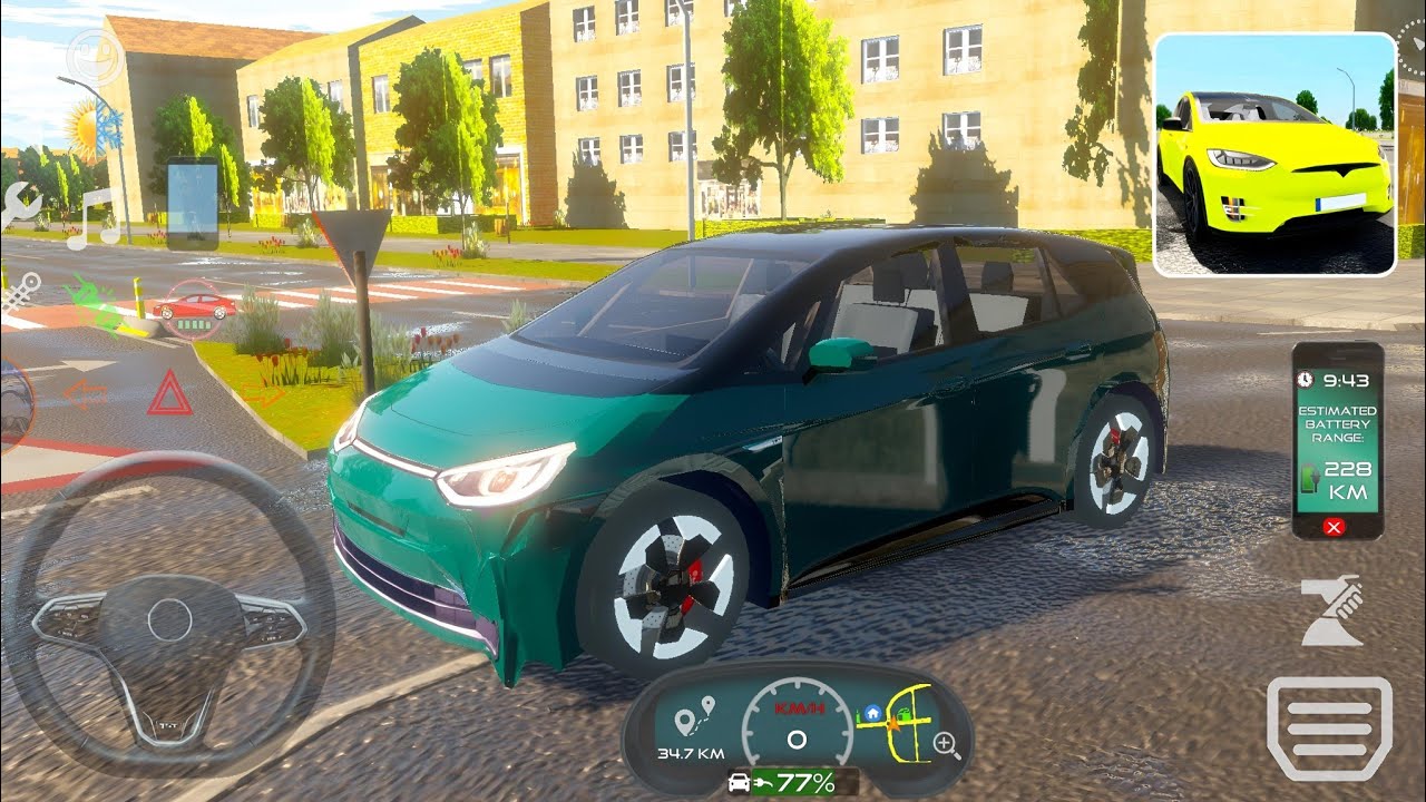 Electric Car Simulator 3D – Realistic Gameplay (Android, iOS) 2025 ...