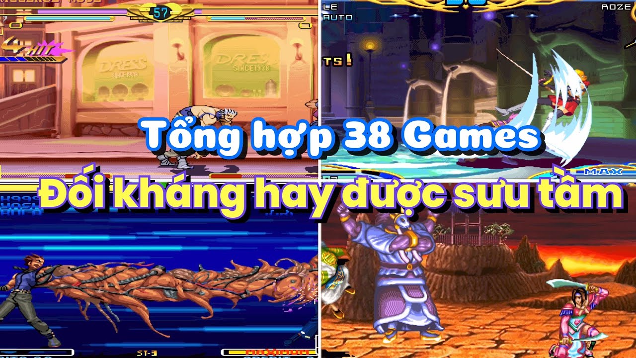 38 Trò đối kháng hay trong GAME THÙNG | game tuổi thơ dữ dội - YouTube