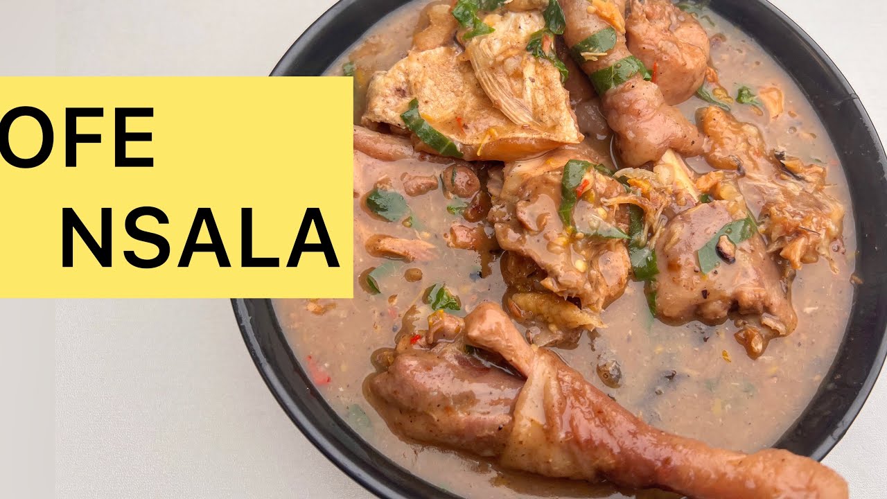 HOW TO MAKE OFE NSALA| VERY DELICIOUS NIGERIAN SOUP - YouTube