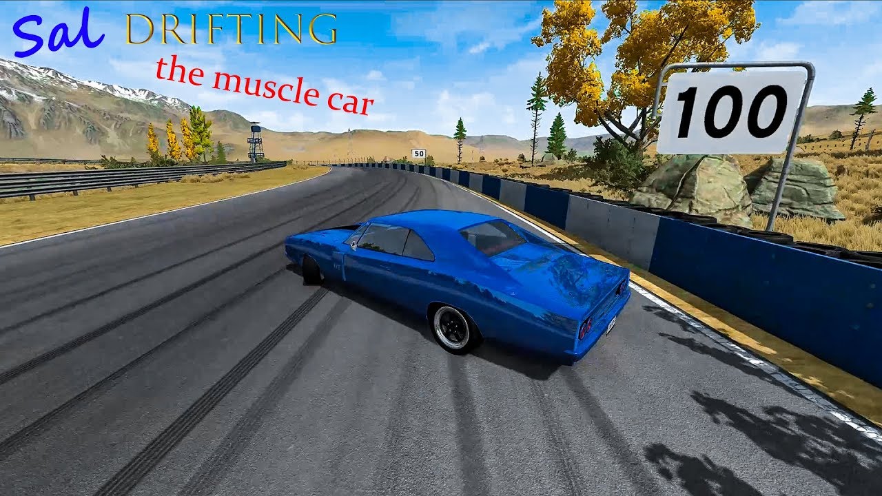 BeamNG Drive - Bruckell Caldera drifting on the Automation test track ...