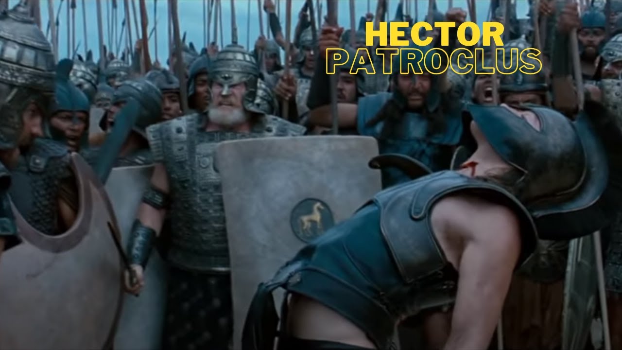 Troy (2004) Hector vs Patroclus | Tróia filme, Heitor vs Patroclus ...